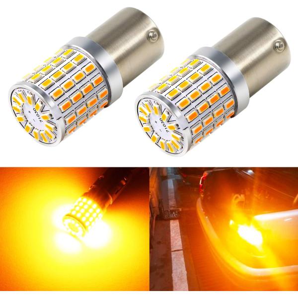 商品名PHINLION BAU15S PY21W 7507 Amber Yellow LED Turn Signal Light Bulbs, Super Bright 3014 72-SMD 2641A Blinker Direction...