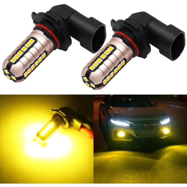 商品名PHINLION H10 9140 9145 Yellow LED Fog Light Bulbs 3000 Lumens Super Bright 3030 27-SMD 9040 9045 9055 9155 LED Bulb R...
