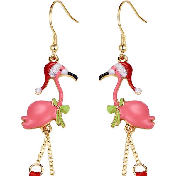 商品名クリスマスイヤリング ホリデージュエリーセット レディース ガールズ クリスマスジュエリー 雪だるま ソックス サンタクロース クリスマスツリー ダングルドロップイヤリングChristmas Drop Dangle Earrings ...