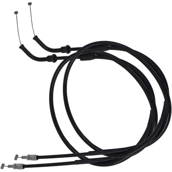 商品名スロットルケーブル プッシュ&amp;プル式ホンダCB1000C CB1000R CB650 CB650C CB750 CB750A FB04003用Throttle Cable Push &amp; Pull Replacement...