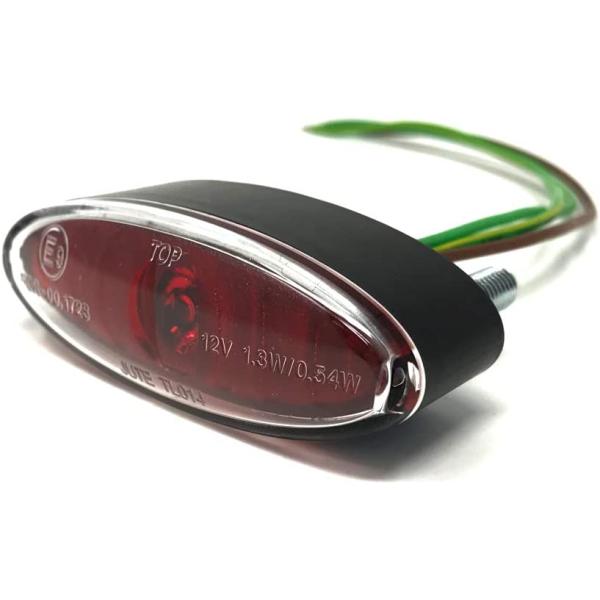 商品名Motorcycle Mini Stop Tail Light LED for Project Bikes &amp; Scooters (Red Lens)ブランド：Alchemy Parts商品サイズ：高さ：2.2 cm横幅：8 ...