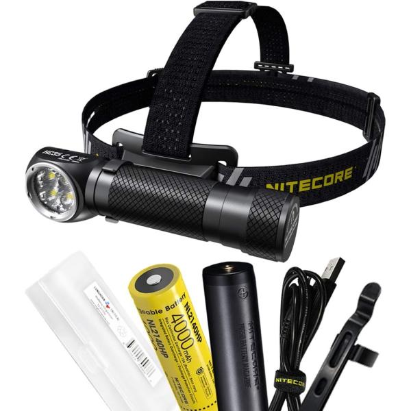 商品名NITECORE HC35 ヘッドライト 2700ルーメンNitecore HC35 CREE XP-G3 S3 LEDs USB Rechargeable Headlamp, 21700, White, 2700 FL-NITE-H...