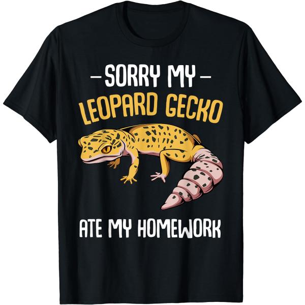 商品名Sorry My Leopard Gecko Ate My Homework Cute Adorable Pet T-Shirtブランド：Best Lizards Reptiles Gift Ideas Tee商品サイズ：Small高...