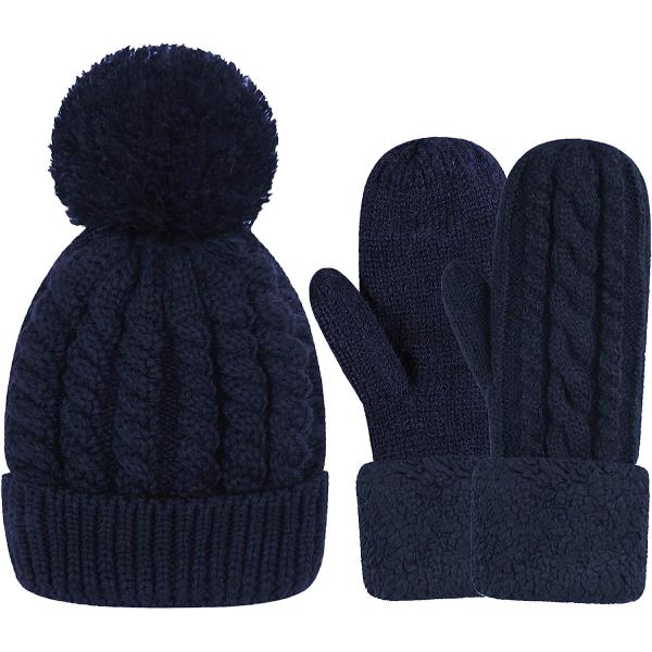 商品名Women's Winter Gloves Warm Lining Mittens- Cozy Wool Knit Thick Gloves Novelty Mittens Winter Cold Weather Accessorie...