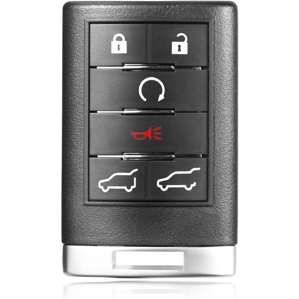 商品名VOFONO 6ボタン キーレスエントリーリモート交換用キーフォブ キャデラックエスカレード ESV EXT 2007- 2014 FCC ID:OUC600066 850K-600066VOFONO 6 Buttons Keyles...