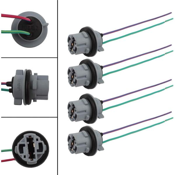 商品名Winka 7440 7443 T20 Plugs Sockets Extension Wire Harness For Turn Signal Reverse Light Bulbs Socketブランド：WINKA商品サイズ：高さ...