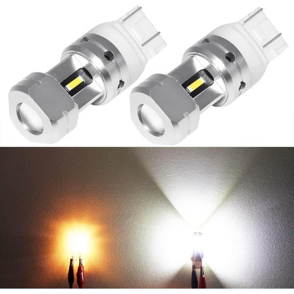 商品名PHINLION 3600 Lumens 7443 7440 7441 T20 LED Back Up Lights with Projector for Backup Reverse or Brake Tail Lights, 60...