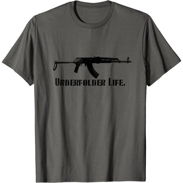 商品名Underfolder Life AK-47 AK-74 AK47 AK74 7.62 Kalashnikov AKM T-Shirtブランド：Unbroken Tees商品サイズ：Small高さ：2.5 cm横幅：20.3 cm奥行...