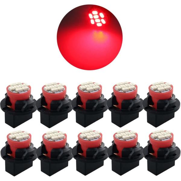 商品名GLOFE T10 194 168 Dash Instrument White LED Light Bulbs Bright Panel Gauge Cluster Dashboard LED Light Bulbs 10Pcs/Se...