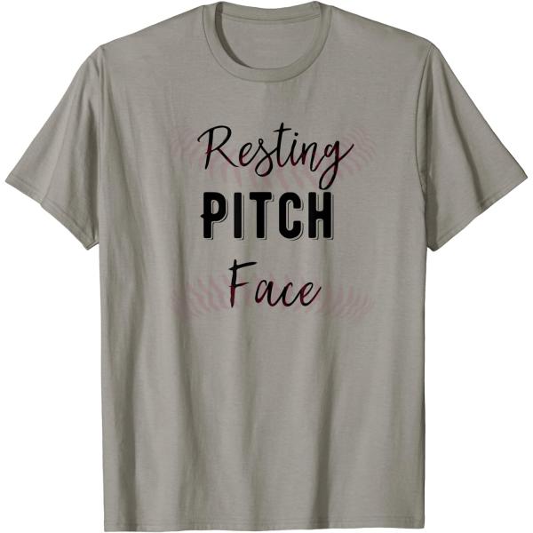 商品名Resting Pitch Face Baseball Softball T-Shirtブランド：Baseball Softball Players Funny Gifts and Apparel商品サイズ：Small高さ：2.5 c...