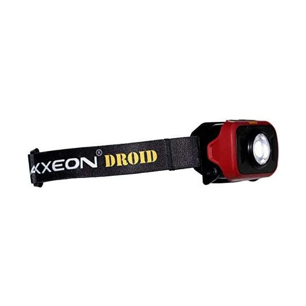 商品名Maxxeon WorkStar MXN00500 Droid Technician's Rechargeable Mini Headlampブランド：Maxxeon商品サイズ：高さ：3.8 cm横幅：11.9 cm奥行：15.7 c...