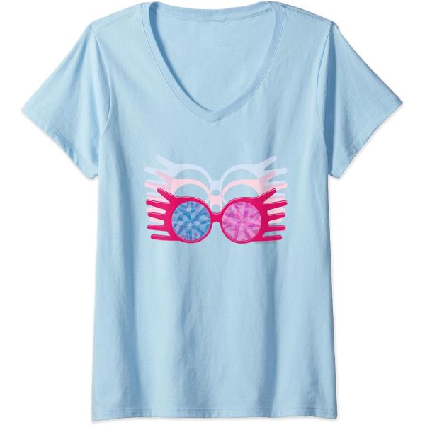 商品名Womens Harry Potter Luna Lovegood Spectrespecs V-Neck T-Shirtブランド：Wizarding World商品サイズ：Small高さ：2.5 cm横幅：20.3 cm奥行：25....