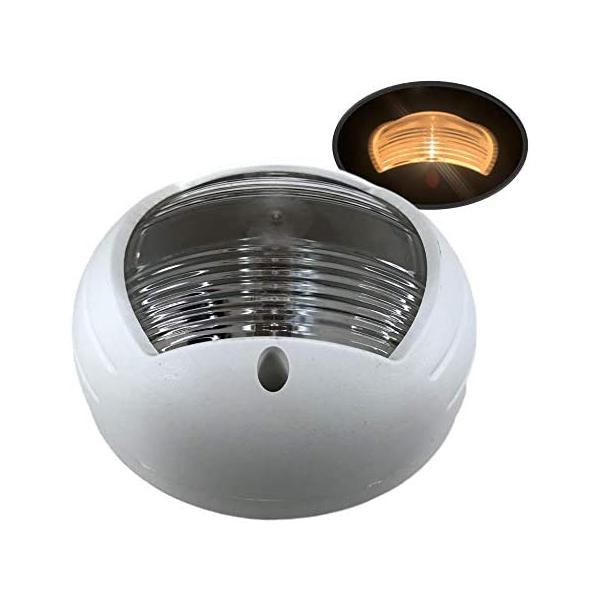 商品名Pactrade Marine Vertical Mount PC Warm White Stern Navigation Light 2NM Festoonブランド：Pactrade Marine商品サイズ：高さ：10.2 cm横幅...