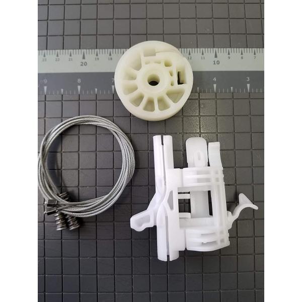 商品名PWS 2012 2013 2014 2015 2016 2017 2018 2019 for Fiat 500 Power Window Regulator Repair Kit Front Right (Passenger)ブラン...