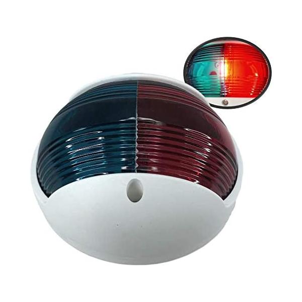 商品名Pactrade Marine Vertical Mount PC Red Green Combo Navigation Light 2NM Festoonブランド：Pactrade Marine商品サイズ：高さ：10.2 cm横幅：...