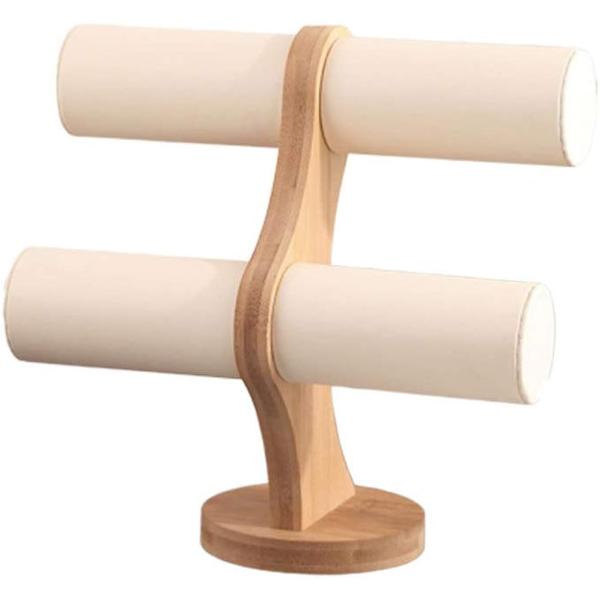 商品名iplusmile Bangle Bracelet Display Stand - Jewelry Rack Stylish Double Layer Display Rack Jewelry Bracelet Display Rac...