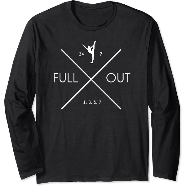 商品名Full Out 24 7 Cross Cheerleading Scale Stunt Cheer Team Long Sleeve T-Shirtブランド：Full Out and Fierce商品サイズ：Small高さ：5.1 ...