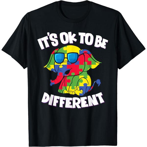 商品名It's Ok To Be Different Autism Awareness Elephant Shirt Kids T-Shirtブランド：Autism Awareness by Good World Tees商品サイズ：Sma...