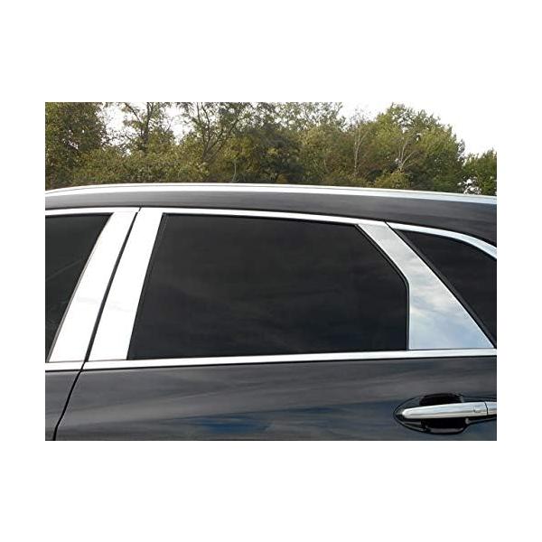 商品名707Motoring Stainless Polished Chrome Pillar Post Trim 6PC, Compatible with Cadillac XT5 2017-2020 (4-Door, SUV)ブランド：...