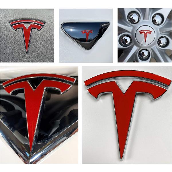 商品名カスタムカット グラフィック Tesla モデルS Fascia ロゴ デカール ラップ 14点セット レッド S-BUNDLE-Gloss RedCustom Cut Graphics Logo Decal Wrap for Tes...