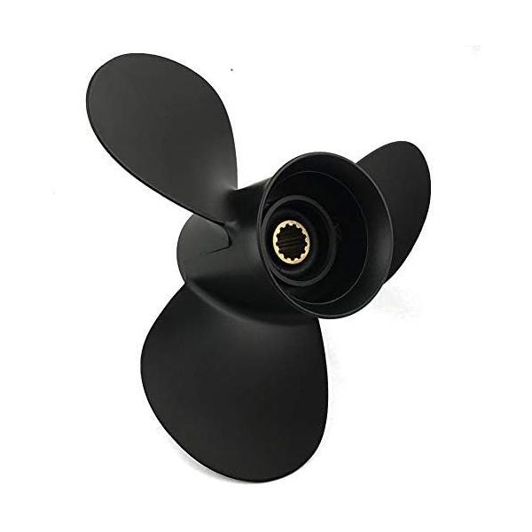 商品名ARKDOZA 3 Blade Prop Aluminum Propeller for BRP Johnson EVINRUDE OMC Stern Drive 40/50HP 13 Spline RH (12 1/2 (Dia) x...
