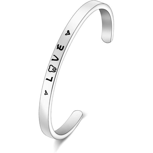 商品名bobauna 歯科衛生者 カフブレスレット 歯 愛 歯科医 ジュエリー 歯科衛生者 卒業祝い DH 歯科医 アシスタントbobauna Dental Hygienist Cuff Bracelet Tooth Love Dentis...