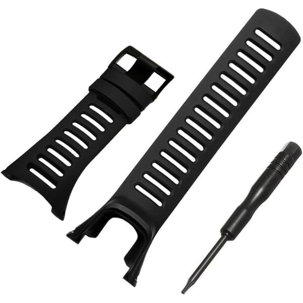 商品名Pwkutn Luxury Black Rubber Replacement Watch Band For SUUNTO Ambit 3 PEAK/Ambit 2/Ambit 1 2R 2S Strap Wristbandsブランド：...