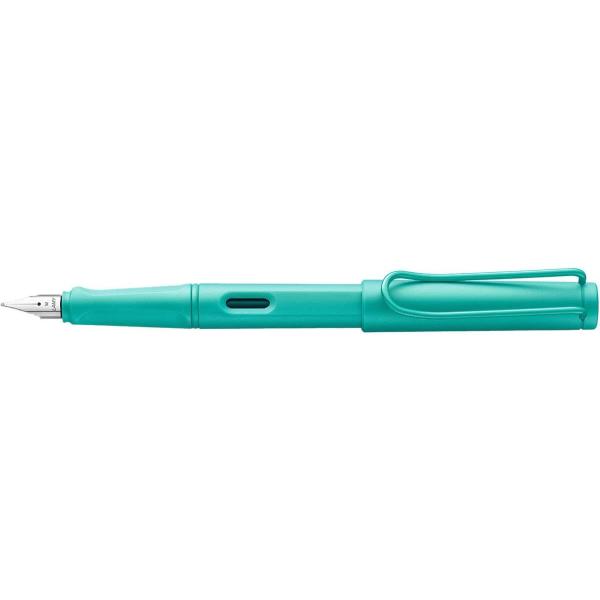 商品名Lamy Safari - 万年筆ファインペン先 - Aquamarine - キャンディスペシャルエディション2020Lamy safari candy 021 Fountain Pen - Modern Aquamarine Co...