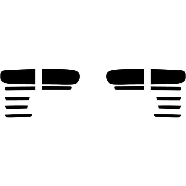 商品名Rtint テールライトティントカバー Dodge Challenger 2015-2023対応 - ブラックアウトスモークRtint Tail Light Tint Covers Compatible with Dodge Chal...