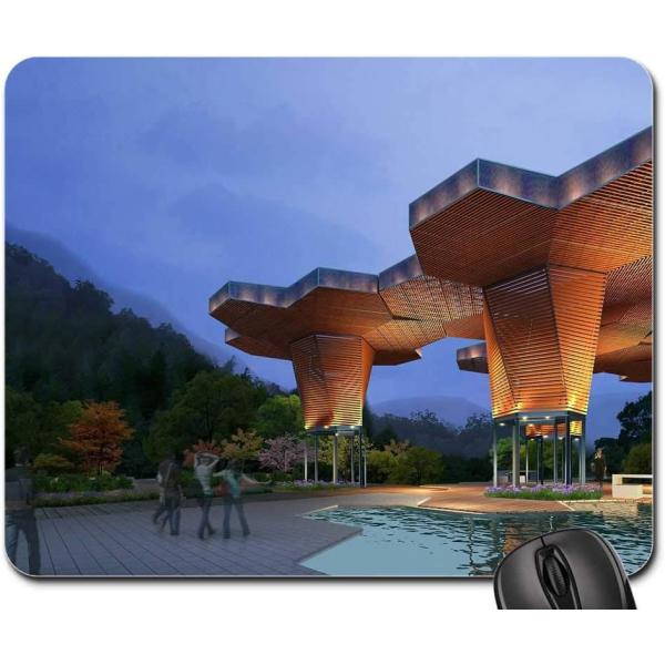 商品名Mouse Pad - Theme Park Rendering Visualization Architecture 1ブランド：Yuatuwaw商品サイズ：商品番号：色：素材：