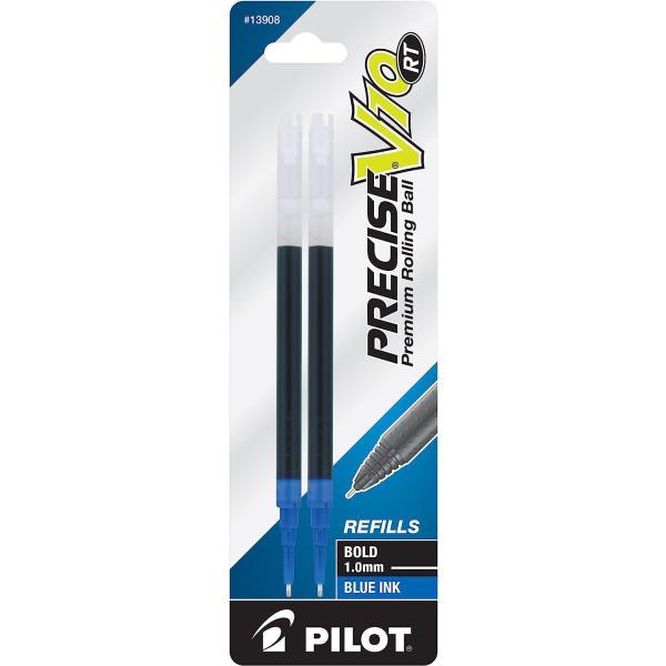 商品名PILOT Precise V10 RT Ink Refills for Bold Pens, 1.0 mm, Blue Ink, 2-Pack (13908)PILOT Precise V10 RT Ink Refills for ...