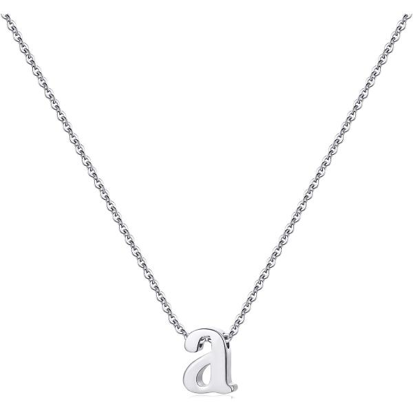 商品名MONOOC イニシャルネックレス レディース 14Kゴールドメッキ 小文字 ネックレス レディース ガールズ パーソナライズ ミニマリスト モノグラム ネームネックレス 小さなゴールド イニシャルネックレス レディース ガールズ キ...