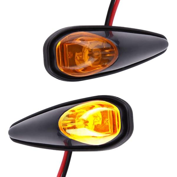 商品名2pcs Motorcycle Indicators Universal Motorcycle Turn Signal Lights LED Turning Light Blinker for Motorbike Scooter Qu...