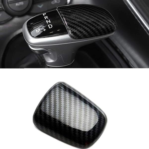 商品名Challenger ST SRT外装カーアクセサリー チャレンジャーST SRT 2015 2016 2017 2018 2019用 Gear Shift Knob Cover 1PCS 6312015-2021 Compatibl...