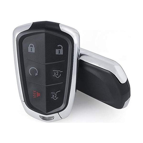商品名Keymall キーレスエントリー交換用カーキー 315Mhz 6B フォブリモコン キャデラック エスカレード 2015-2018 FCC用 HYQ2ABKeymall keyless Entry Replacement Car K...