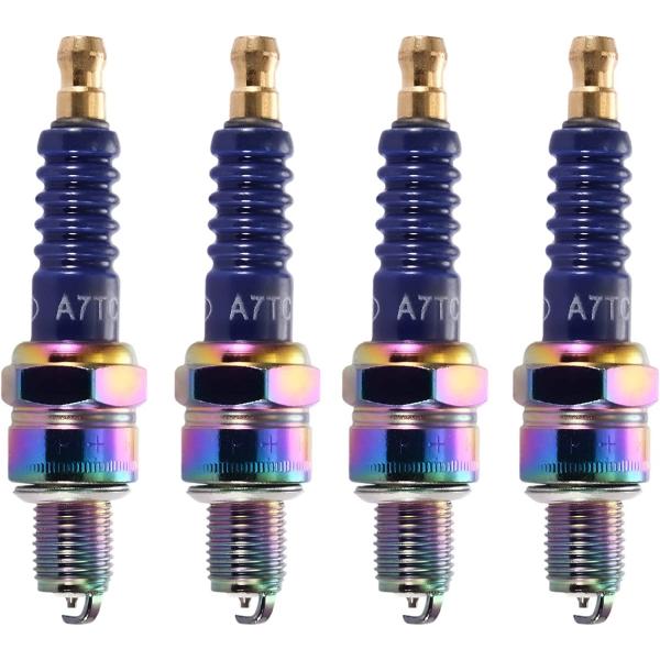 商品名GOOFIT High Performance Motorcycle A7TC Spark Plug 50cc 70cc 90cc 110cc ATV 150cc Ignition Plug Moped Go Kart Scooter...