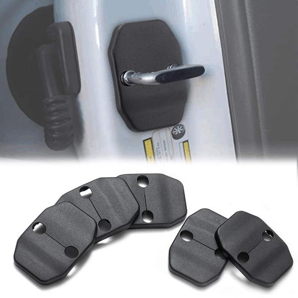 商品名ドアロックカバー 保護トリム 2007-2019 Jeep Wrangler JK JKU グランドチェロキー クライスラー用 (5個)Door Lock Covers Protection Trim for 2007-2019 Je...