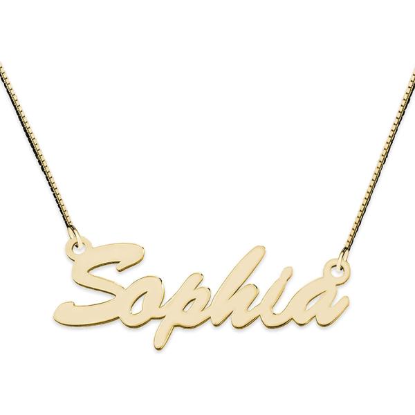 商品名PicturesOnGold.com Custom Name Necklace For Women Personalized Name Necklace in Sterling Silver or Gold Name Necklace...