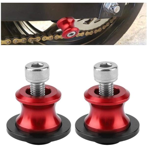 商品名2pcs 8mm Swing Arm Sliders Spools 8mm Motorbike Stand Swing Arm Spool M8 Motorcycle Universal Rear Stand Swing Arm Sp...