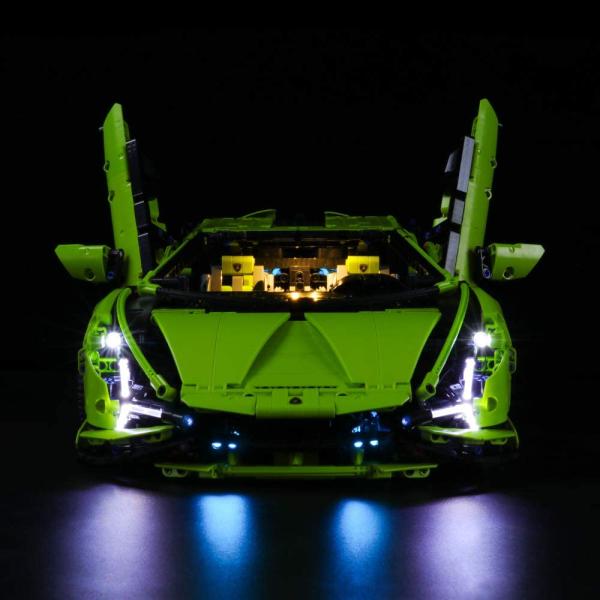 商品名LIGHTAILING Light Set for (technic Lamborghini sian FKP 37) Building Blocks Model - Led Light kit Compatible with Leg...