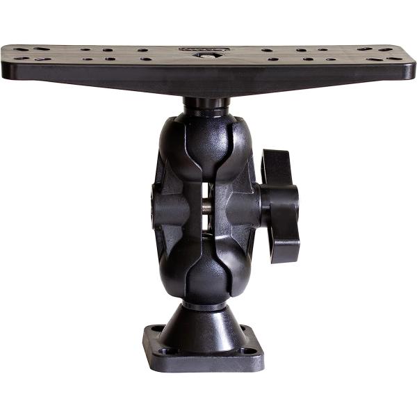 商品名Scotty 173 2-1/4インチ ボールマウント 魚群探知機/チャートプロッタープレート付きScotty 173 2-1/4"" Ball Mount with Fish Finder/Chart Plotter Plateブラ...