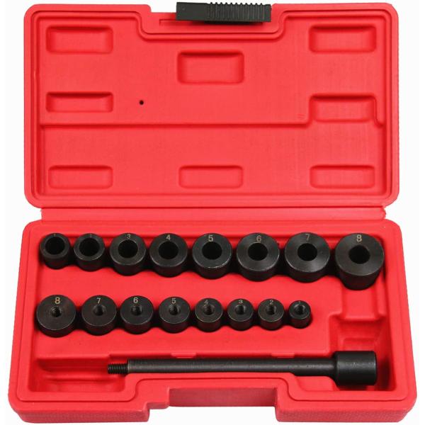 商品名Highking Tool 17個 ユニバーサル クラッチ アライニングキット フライホイール パイロット ホールとクラッチ ドライブ プレート アライメントツールHighking Tool 17pc Universal Clutch...