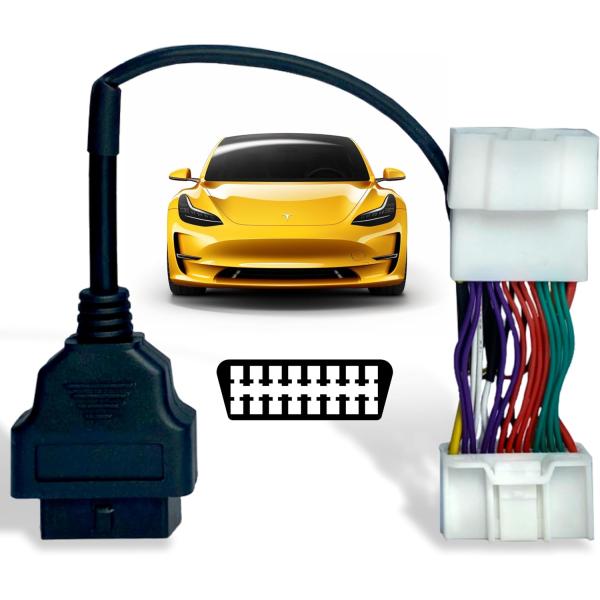 商品名OHP OBD2アダプター Tesla Model 3 &amp; Y用 | テスラに不可欠なツール | OBDLink &amp; ScanMyTesla に適合OHP OBD2 Adapter for Tesla Model 3 ...