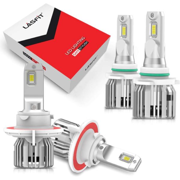 商品名LASFIT H13 9008 LED電球 H10 9140 9145 フォグライトコンボ LC プラス フォード F150 F250 2004-2014 Ram 1500 2500用 4個パックLASFIT H13 9008 Bul...