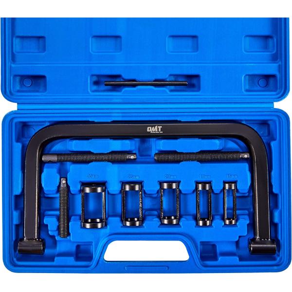 商品名Orion Motor Tech バルブスプリングコンプレッサーツールセット | 10ピース スプリングクランプツールキット Cクランプ、コレットプッシャーアダプター、延長ロッド、レバー付き 車 オートバイ ATV 小型エンジン修理用...