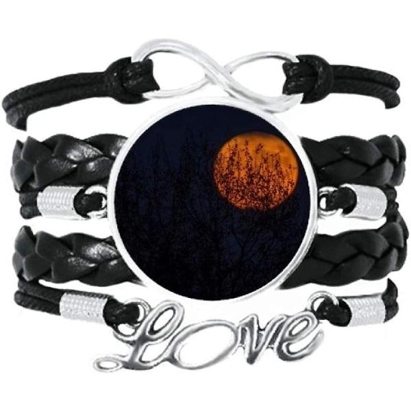 商品名DIYthinker Red Shadow Planet Nebulae Blue Bracelet Love Accessory Twisted Leather Knitting Rope Wristband Giftブランド：DI...