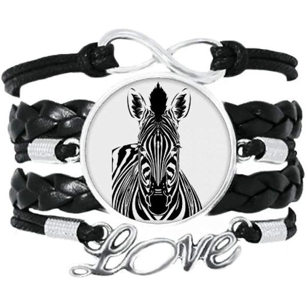商品名DIYthinker Single Simple Pinto Animal Bracelet Love Accessory Twisted Leather Knitting Rope Wristband Giftブランド：DIYthi...