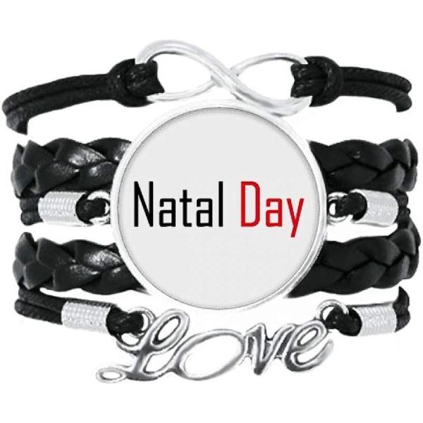 商品名DIYthinker Celebrate Natal Day Canada Blessing Bracelet Love Accessory Twisted Leather Knitting Rope Wristband Giftブラ...