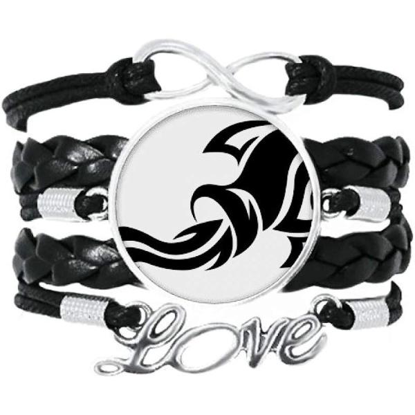 商品名DIYthinker Constellation Aquarius Zodiac Sign Bracelet Love Accessory Twisted Leather Knitting Rope Wristband Giftブラン...