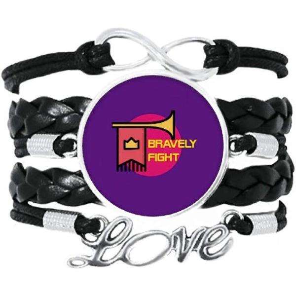 商品名OFFbb-USA Jianjun National Territory Bracelet Love Accessory Twisted Leather Knitting Rope Wristband Giftブランド：OFFbb-U...